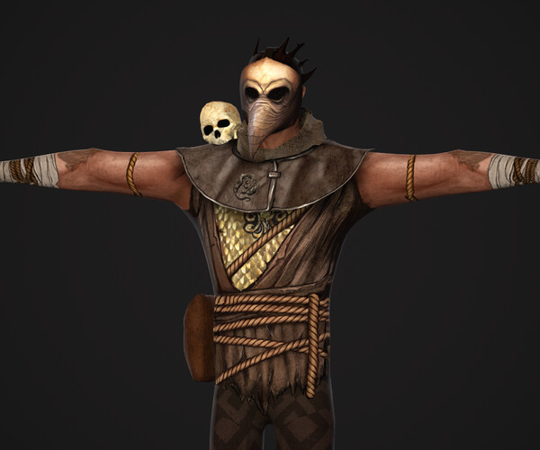 ArtStation - Takashi - Game Ready character | Game Assets