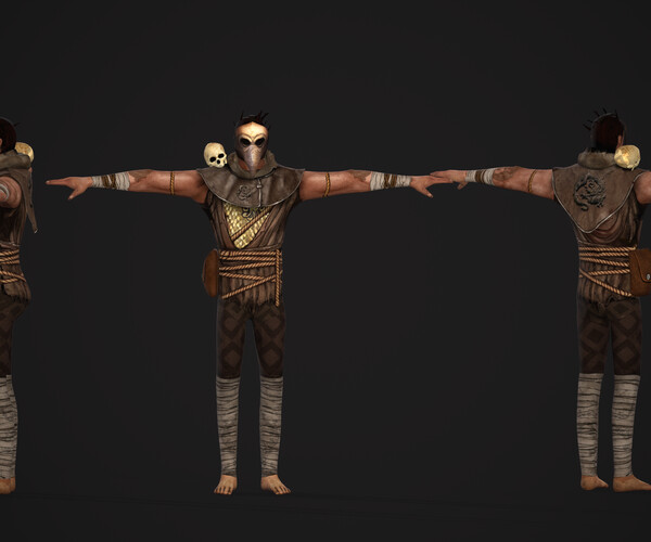 ArtStation - Takashi - Game Ready character | Game Assets