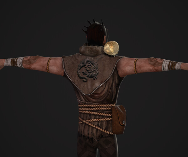 ArtStation - Takashi - Game Ready character | Game Assets