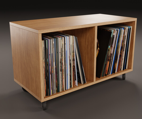 ArtStation - Vinyl Storage No35 | Resources