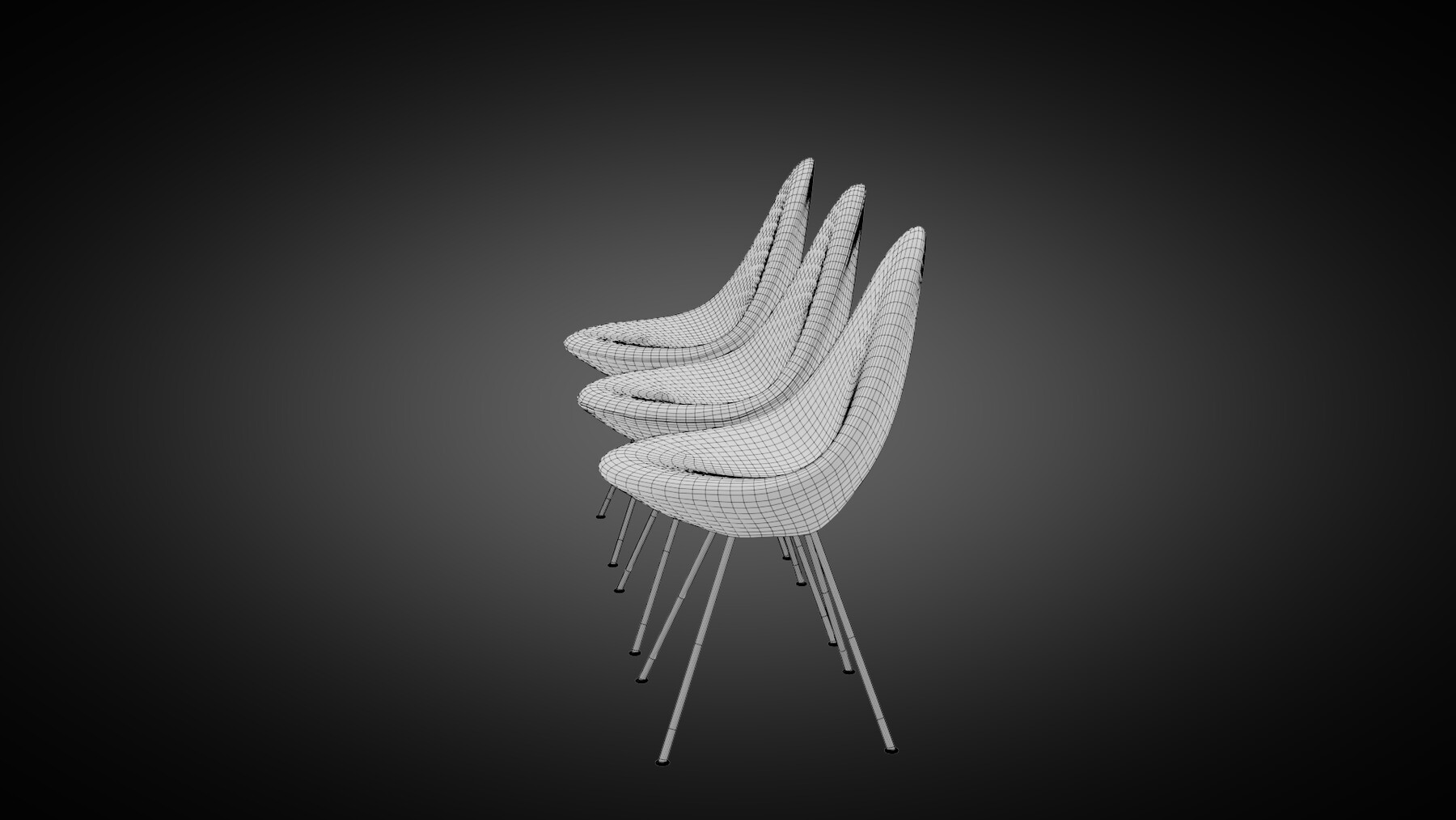ArtStation - The Drop Chair by Fritz Hansen | Resources