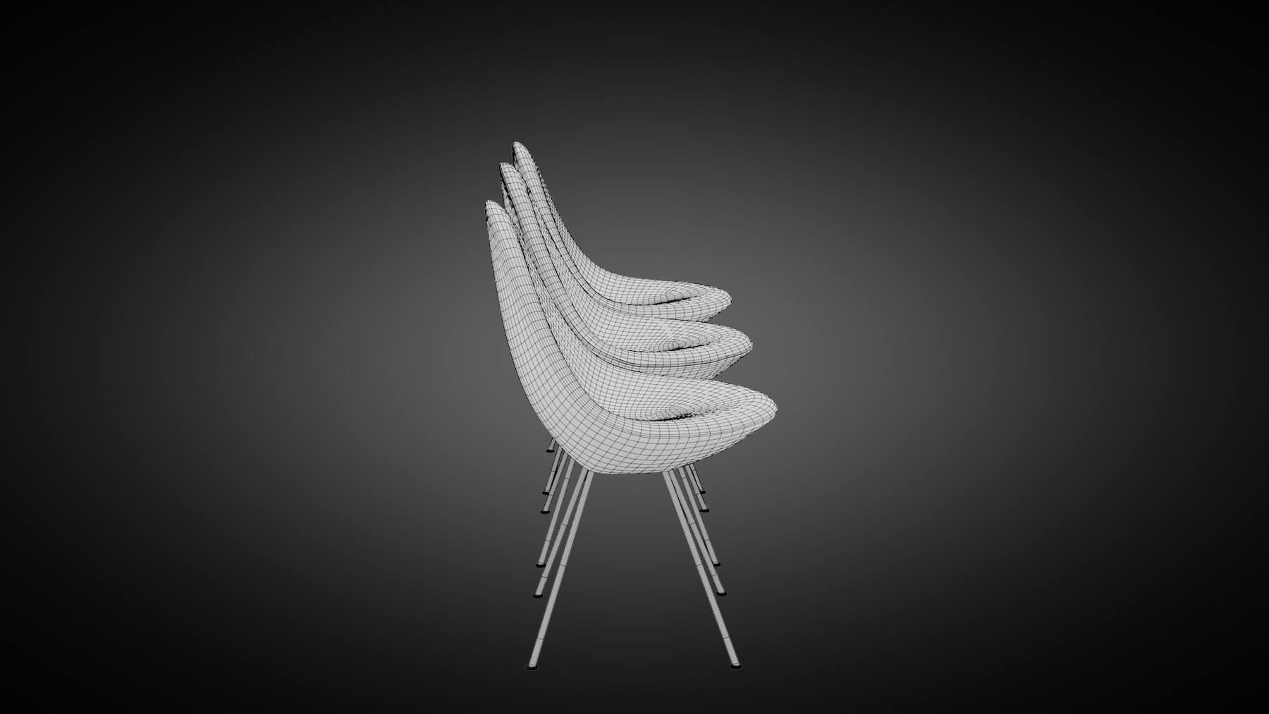 ArtStation - The Drop Chair by Fritz Hansen | Resources