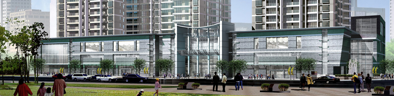 ArtStation - city planning Street office design 202 | Resources