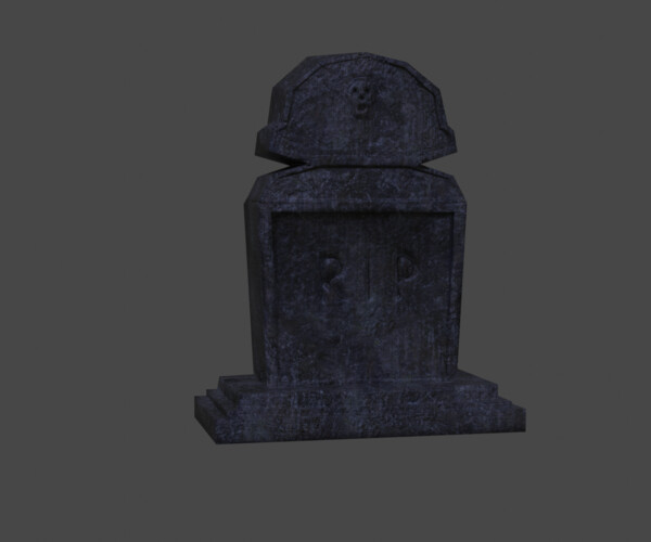 ArtStation - Graveyard Modular Assets Pack (low poly) | Game Assets