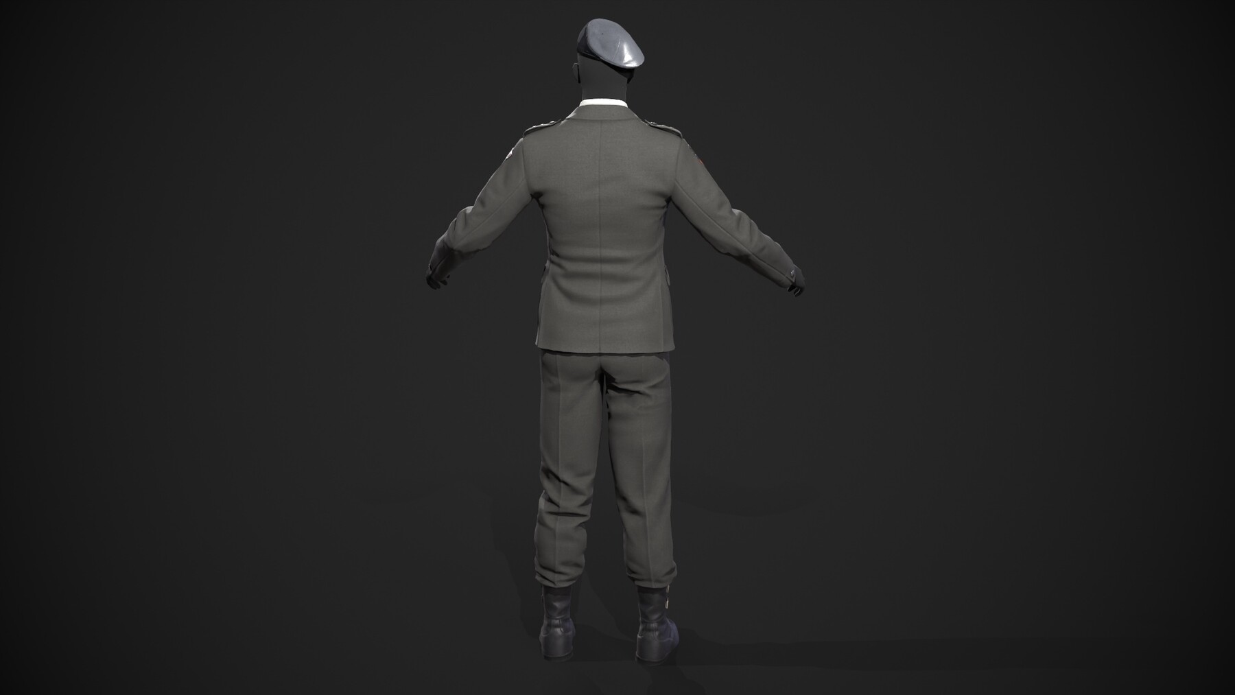 ArtStation - Military Officer uniform suit Game Assests Marmoset ...