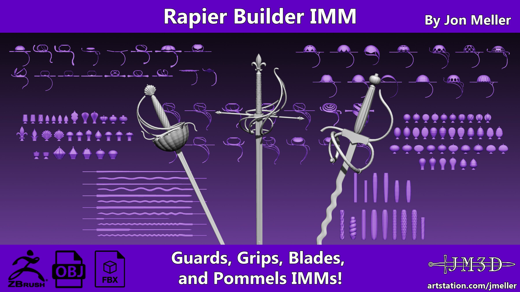 ArtStation - Rapier Builder IMM | Brushes