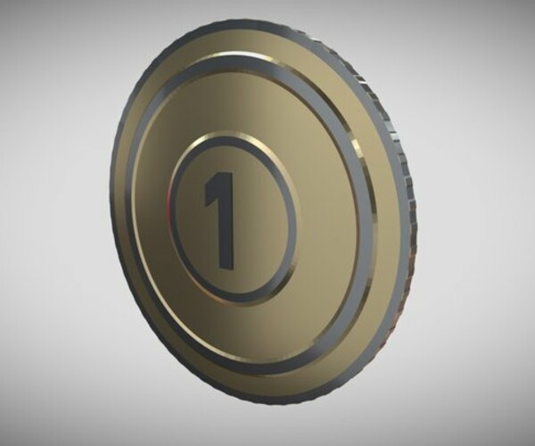 ArtStation - Gold Silver Coin | Game Assets