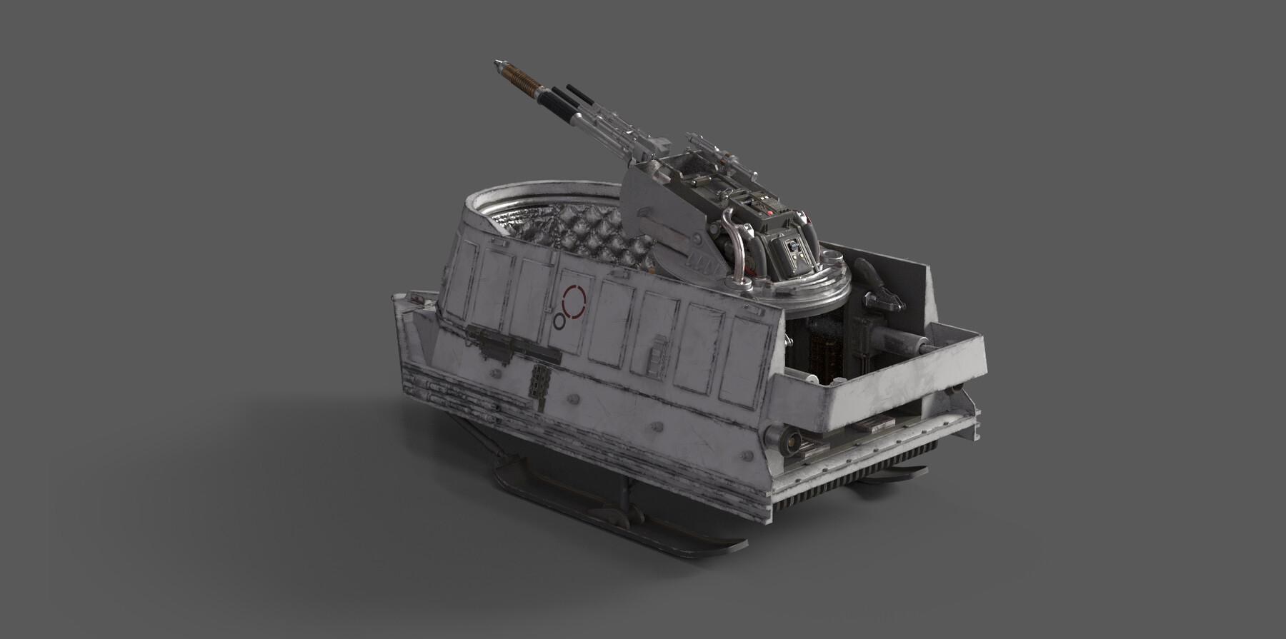 ArtStation - Rebel Cannon Sled | Resources