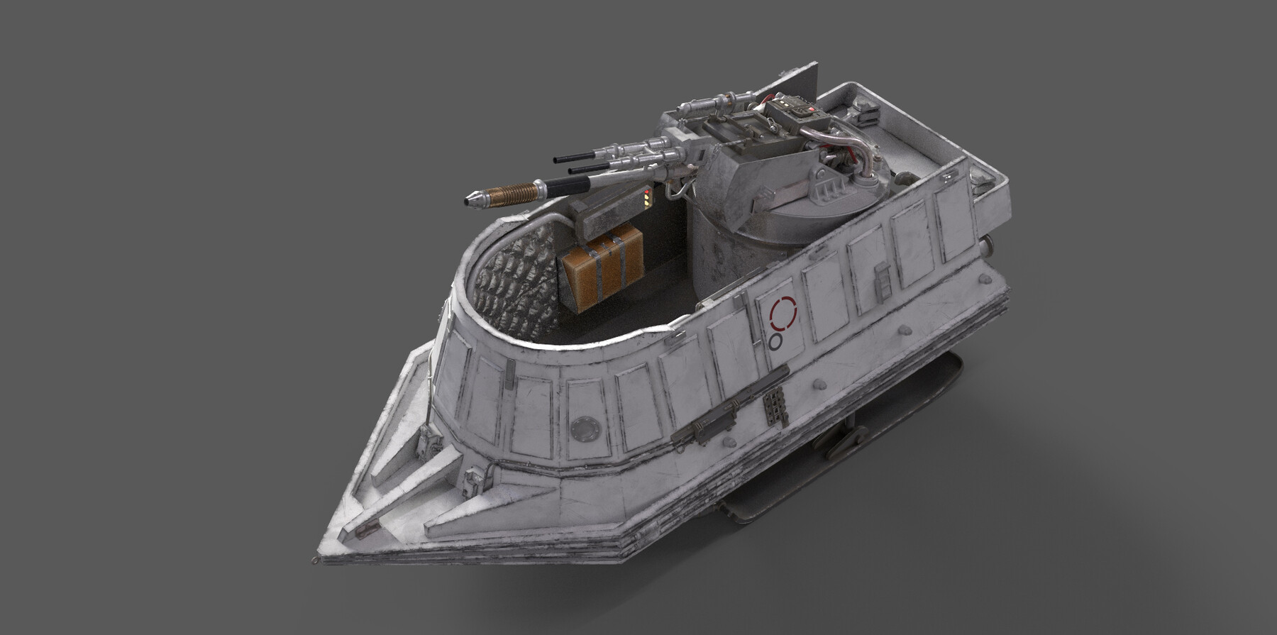 ArtStation - Rebel Cannon Sled | Resources