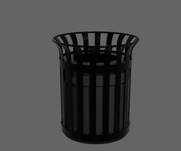 ArtStation - Trash Can | Game Assets