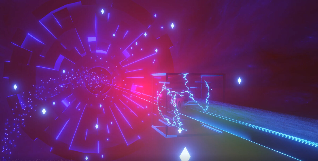 ArtStation - The Dimensions of Space and Time - Its a synthwave thing ...