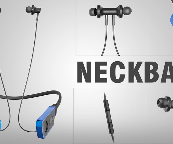 ArtStation - Earphone Neckband 3d model Lowpoly | Resources