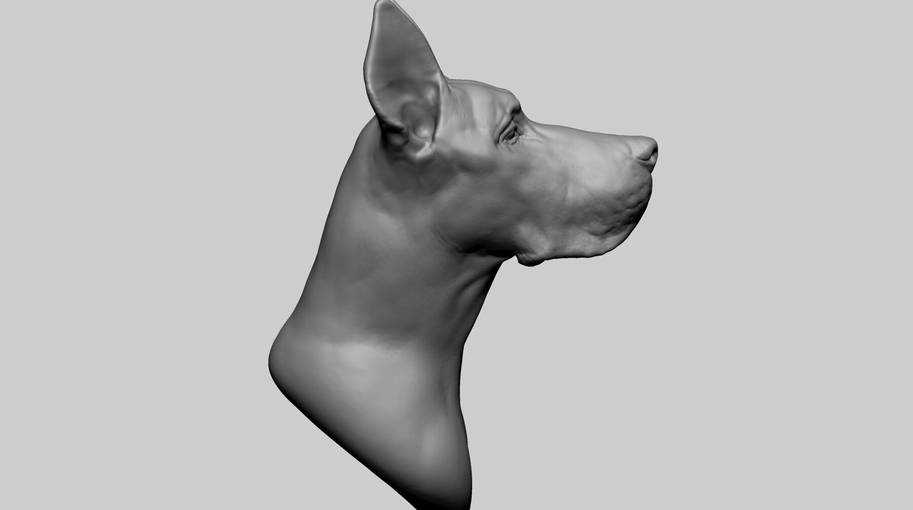 ArtStation - Dog Bust | Resources