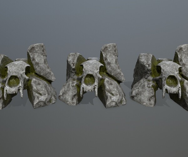 ArtStation - skull gate | Game Assets