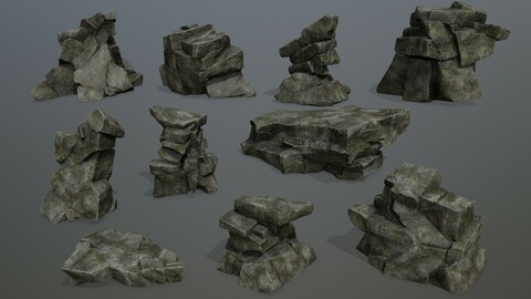 ArtStation - rocks | Game Assets