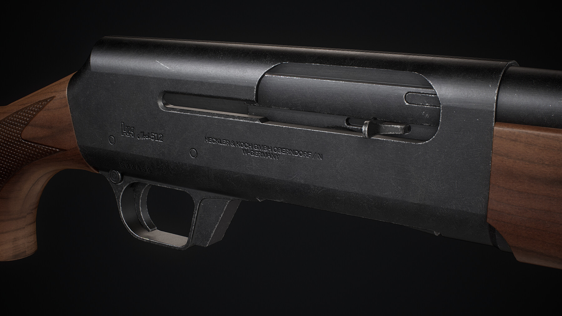 ArtStation - HK512 Shotgun | Game Assets