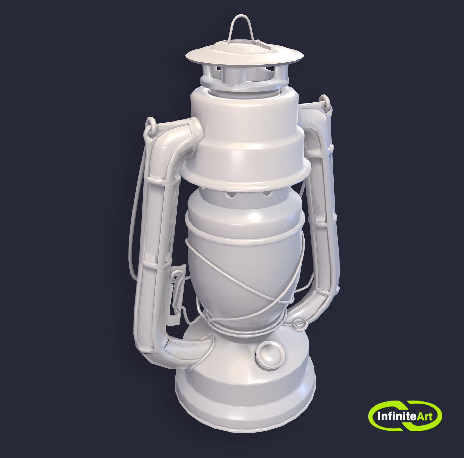 ArtStation - Oil Lamp | Game Assets