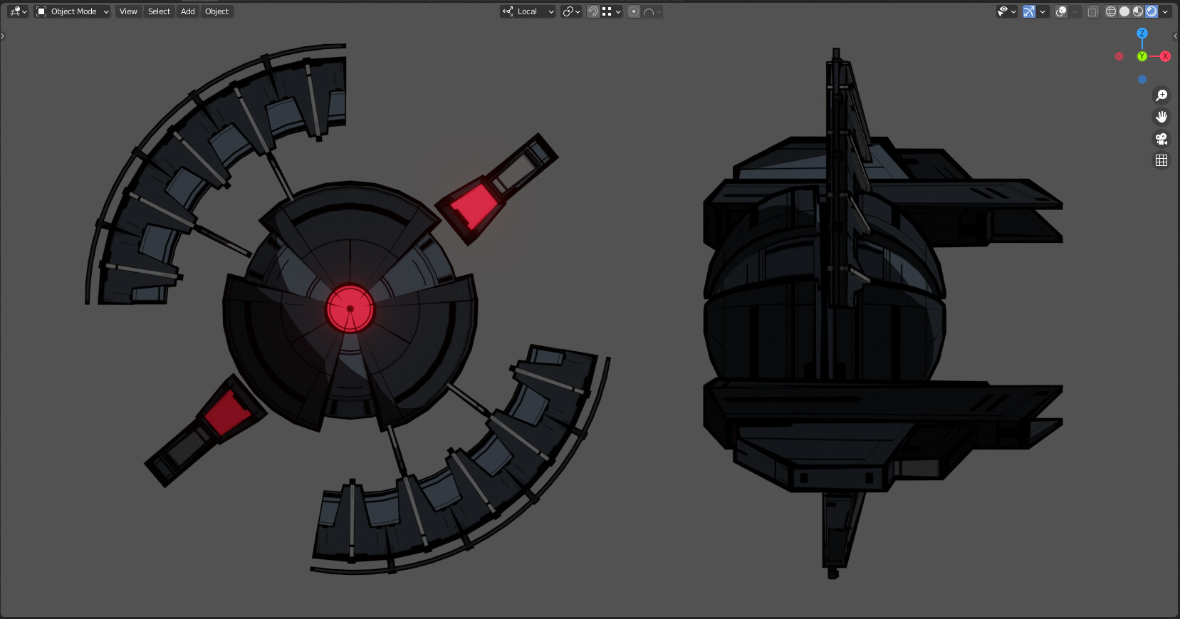 ArtStation - Anime Style:Alien-PROBE | Game Assets