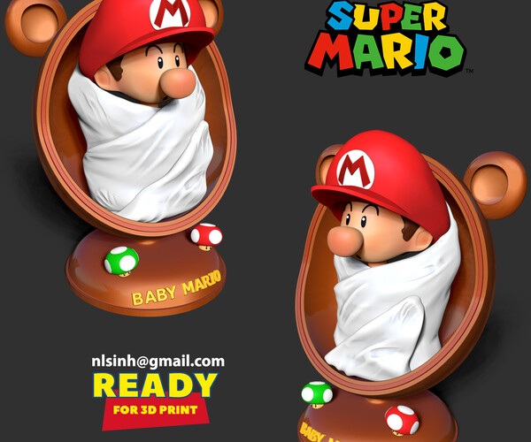 ArtStation - Baby Mario | Resources