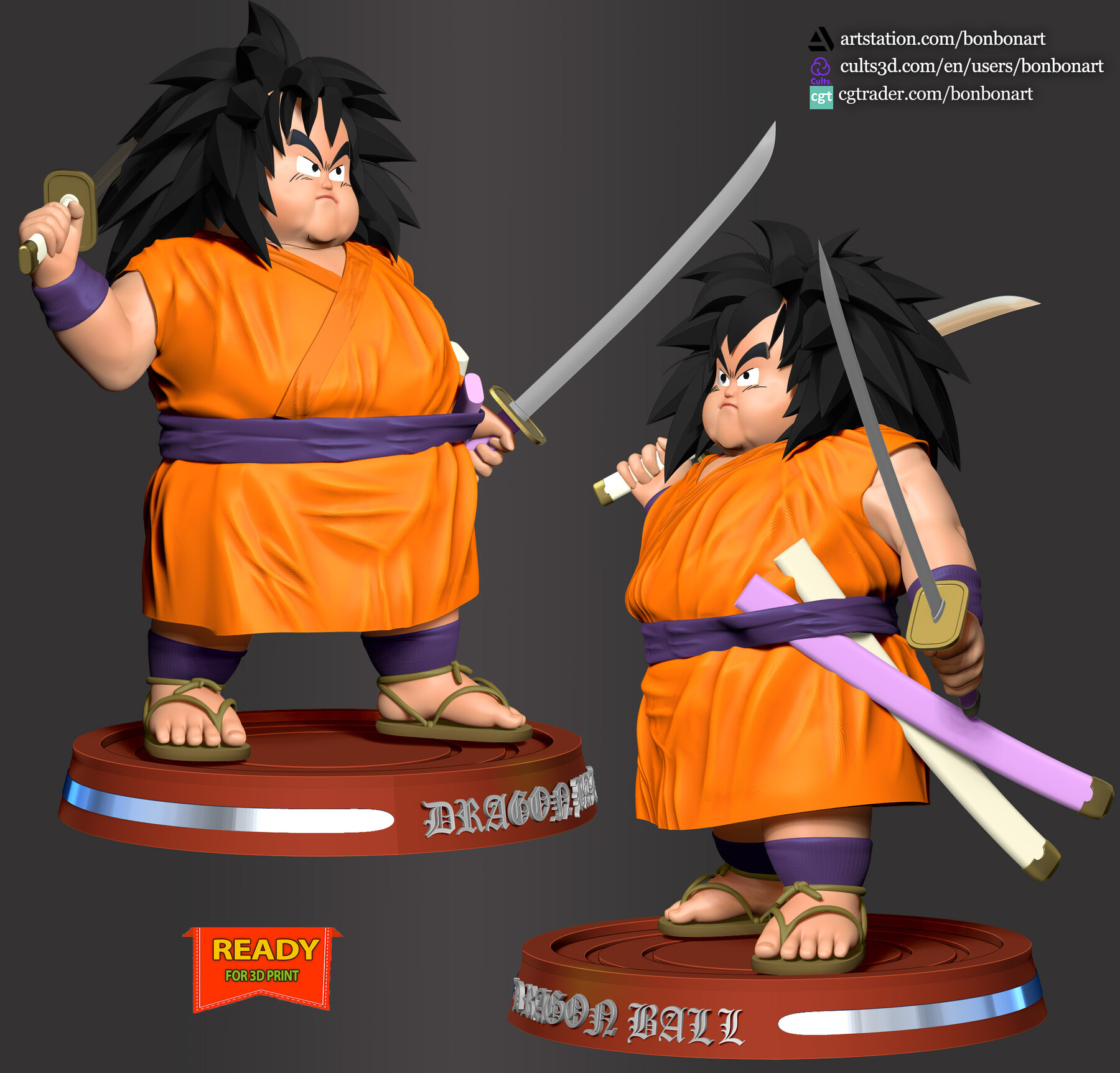 ArtStation - Yajirobe - Dragon Ball | Resources
