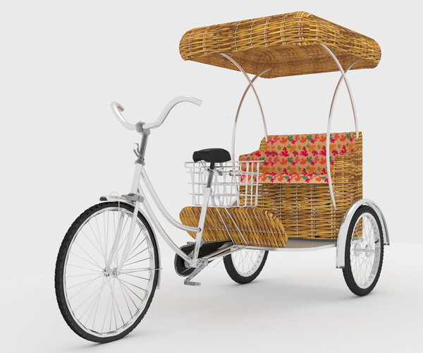 ArtStation - Bike Rickshaw 4 | Resources