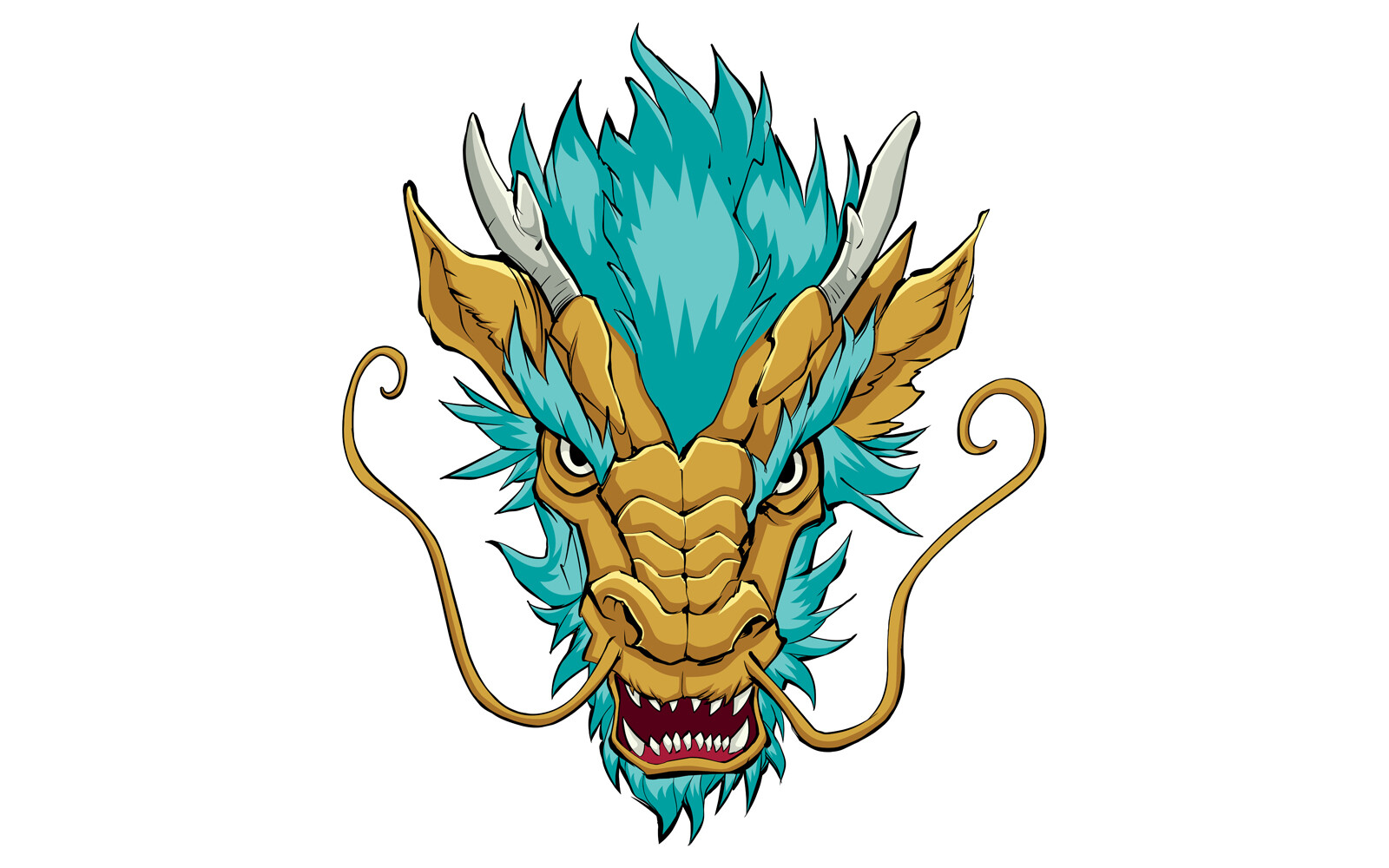 ArtStation - Chinese Dragon Head Gold | Artworks