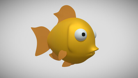 ArtStation - Yellow Fish | Game Assets