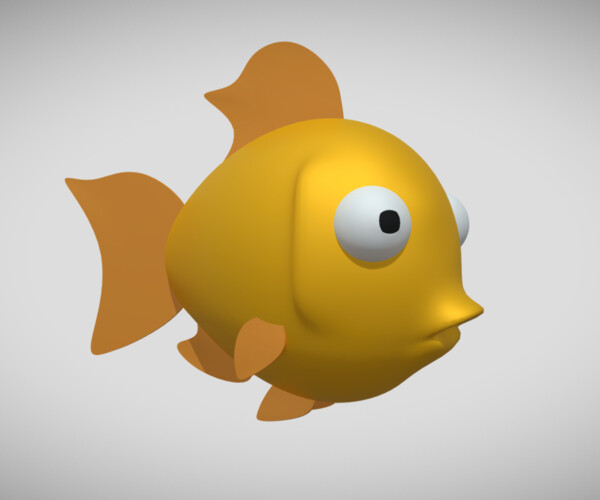 ArtStation - Yellow Fish | Game Assets