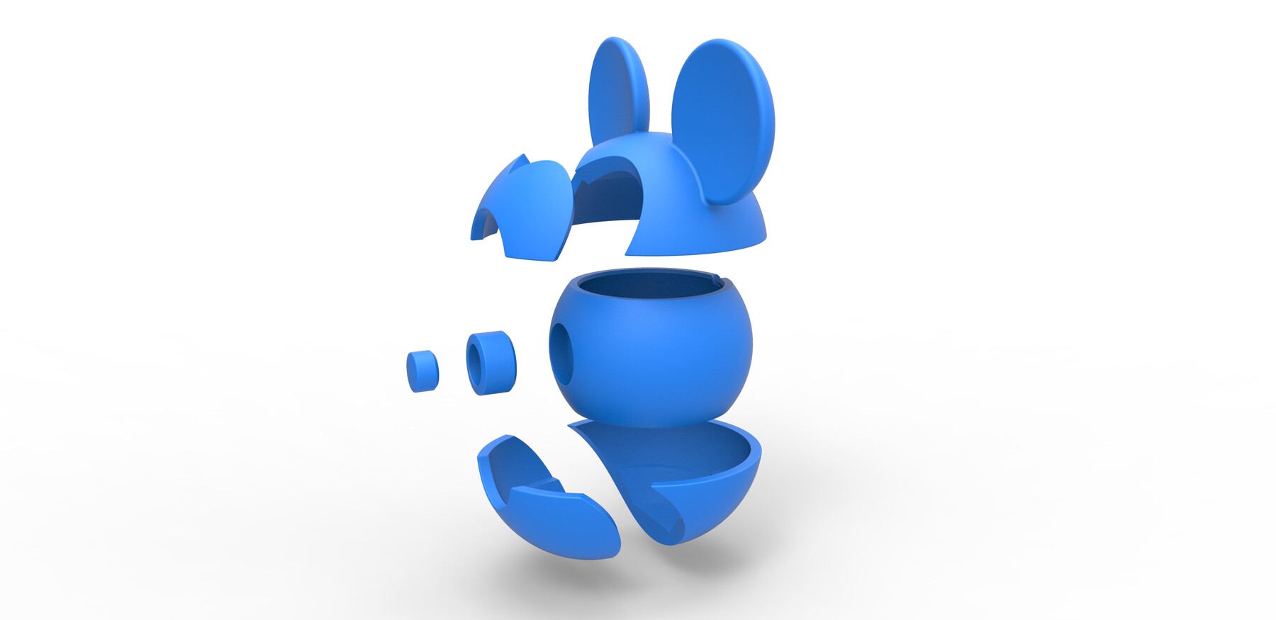 ArtStation - 3D printable Mickey Mouse orb | Resources