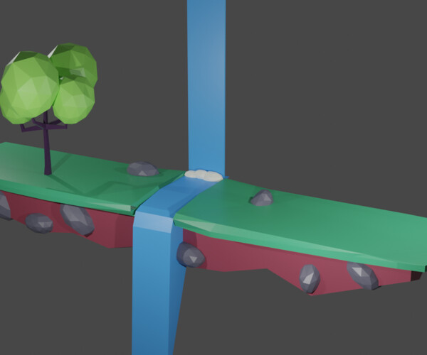 ArtStation - Waterfall | Game Assets