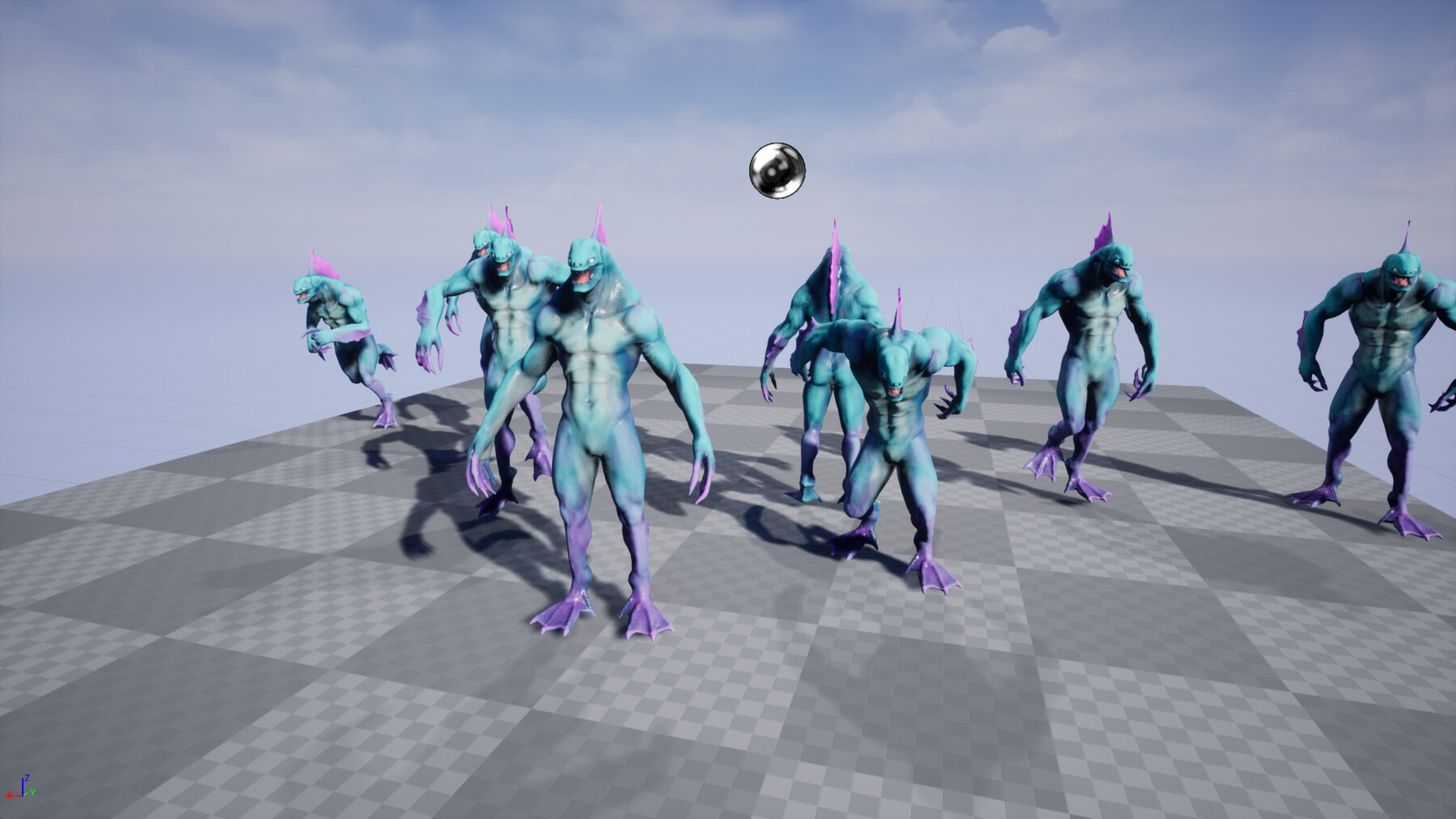 ArtStation - Fishman model (UE4-5) | Game Assets