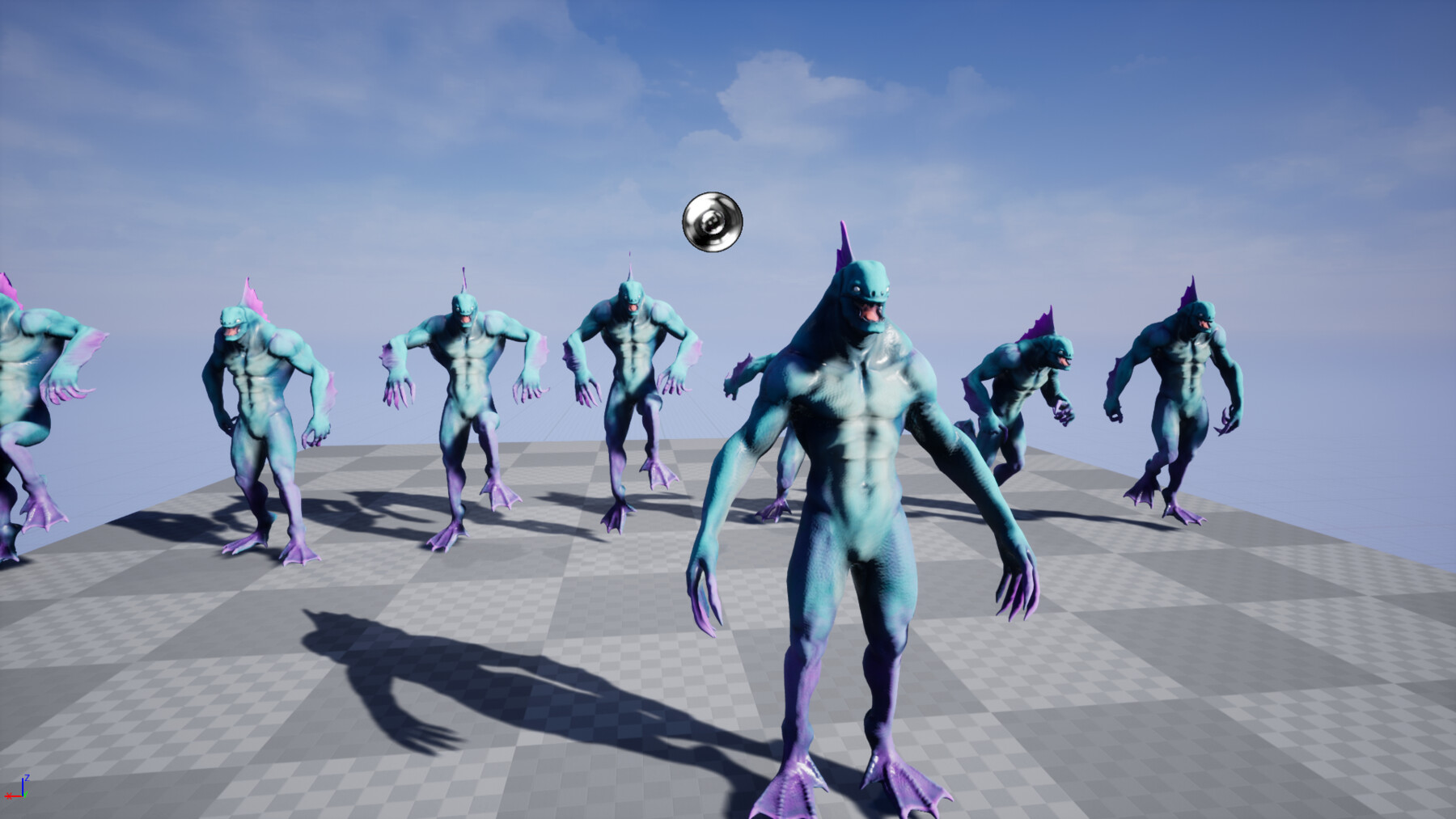 ArtStation - Fishman model (UE4-5) | Game Assets