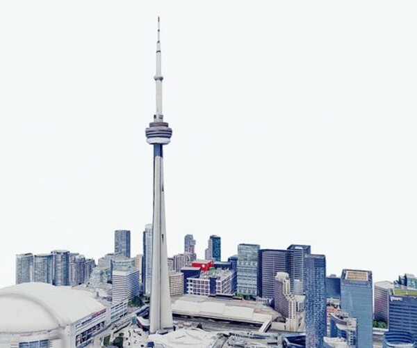 ArtStation - The CN Tower-Canada | Resources