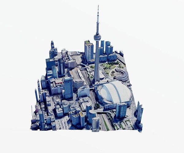 ArtStation - The CN Tower-Canada | Resources