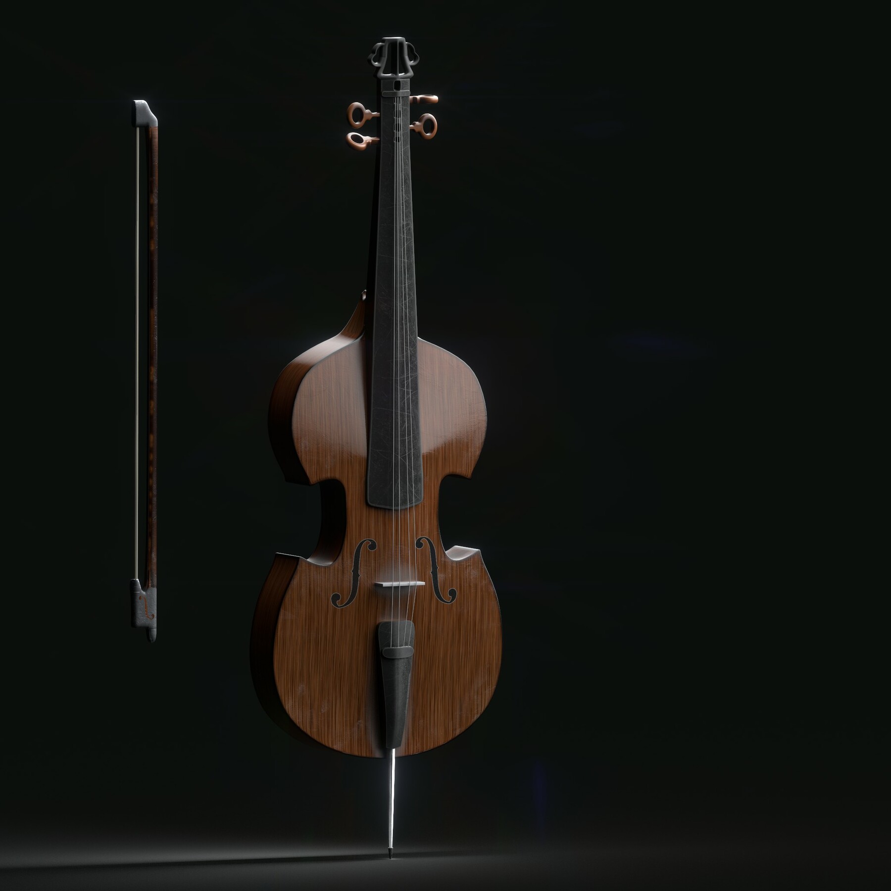 ArtStation - cello 3d model (free) | Game Assets