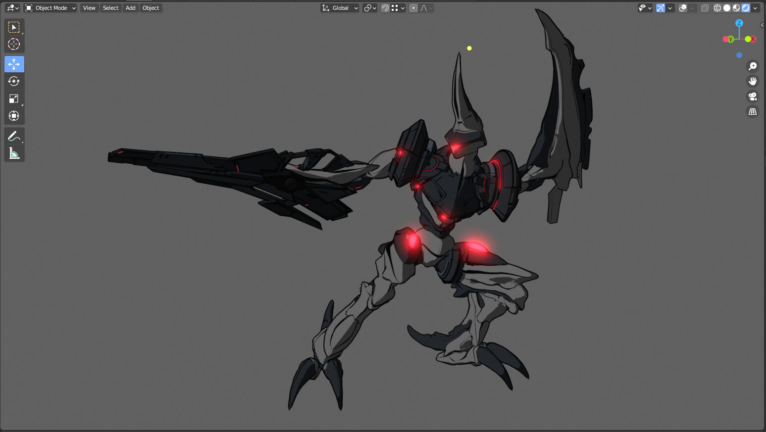 ArtStation - Anime Style: Alien TROOPER-COMMANDO | Resources