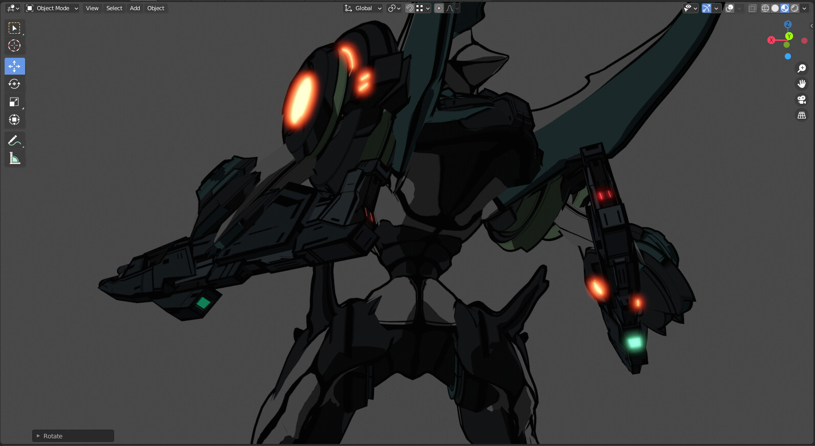 ArtStation - Anime Style: ASSAULT-RAIDER | Resources