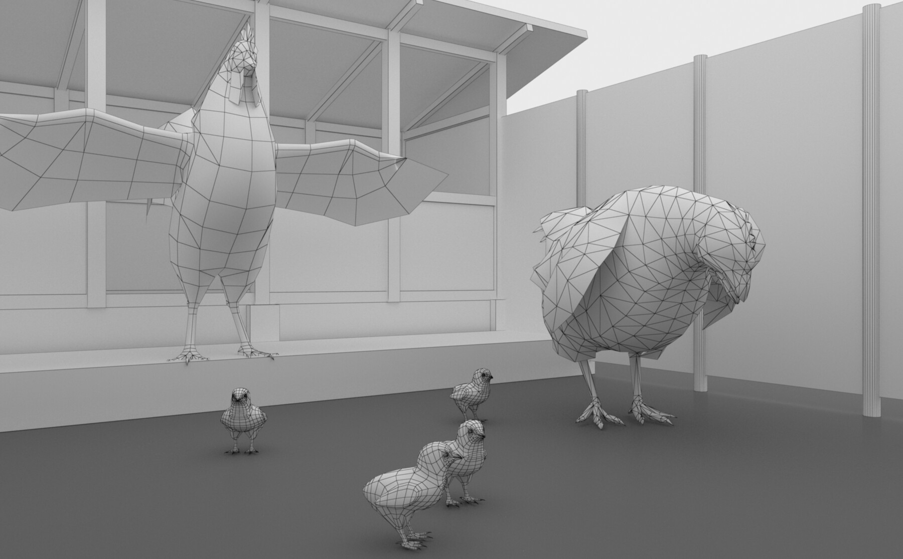ArtStation - Chicken Coop | Resources