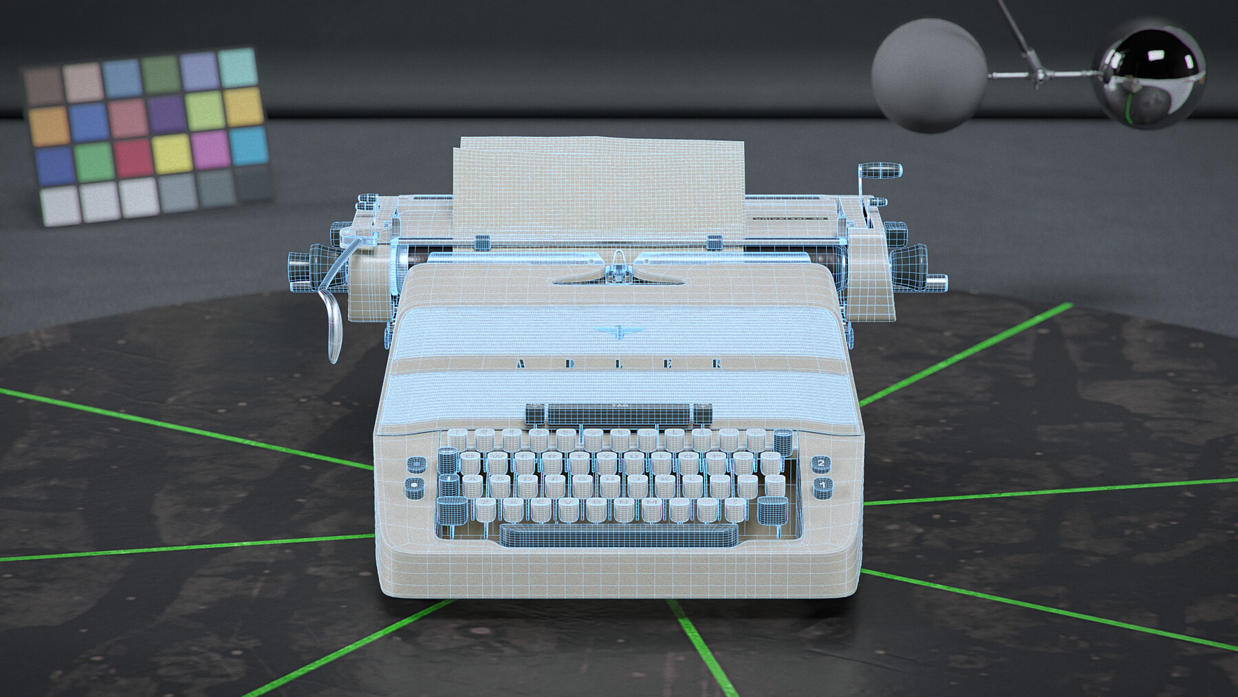 ArtStation - Typewriter from 'The Shining' | Game Assets