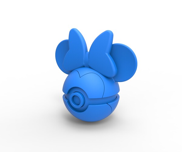 ArtStation - 3D printable Minnie Mouse orb | Resources