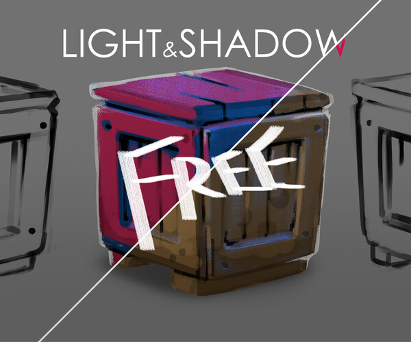 ArtStation - Drawing Light & Shadows with masks FREE | Tutorials