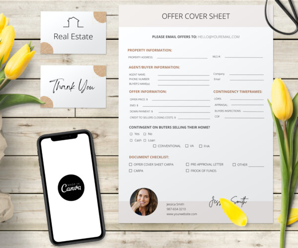 ArtStation - Offer Summary Sheet For Realtors Template | Artworks