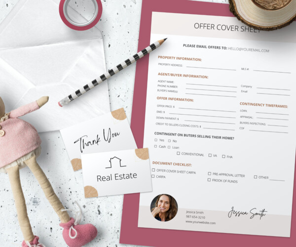 ArtStation - Offer Summary Sheet For Realtors Template | Artworks