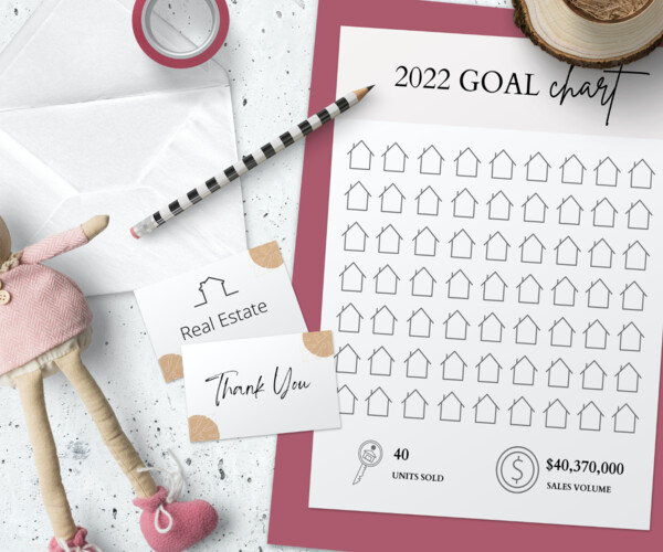 ArtStation - House Goal Chart Template | Artworks