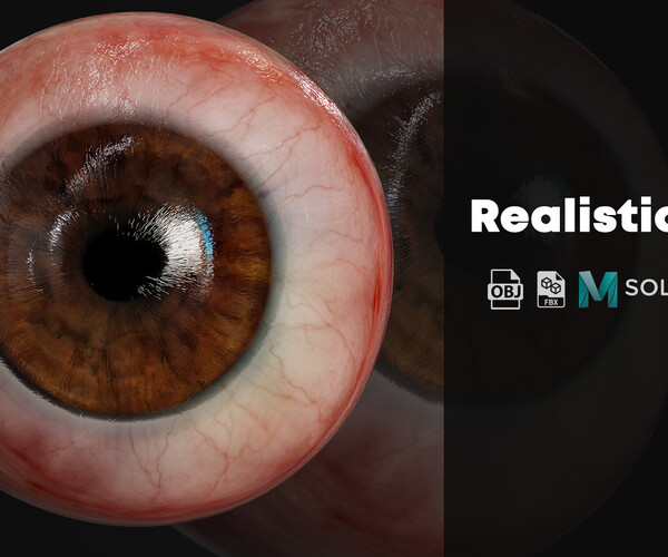 ArtStation - Realistic Eyes | Game Assets