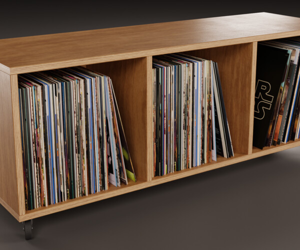 ArtStation - Vinyl Storage No36 | Resources