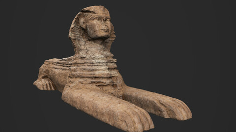 ArtStation - Egypt Great Sphinx | Game Assets