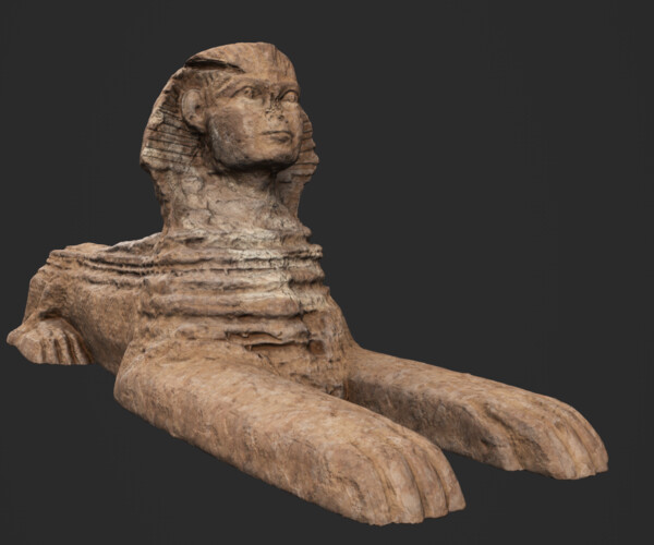 ArtStation - Egypt Great Sphinx | Game Assets