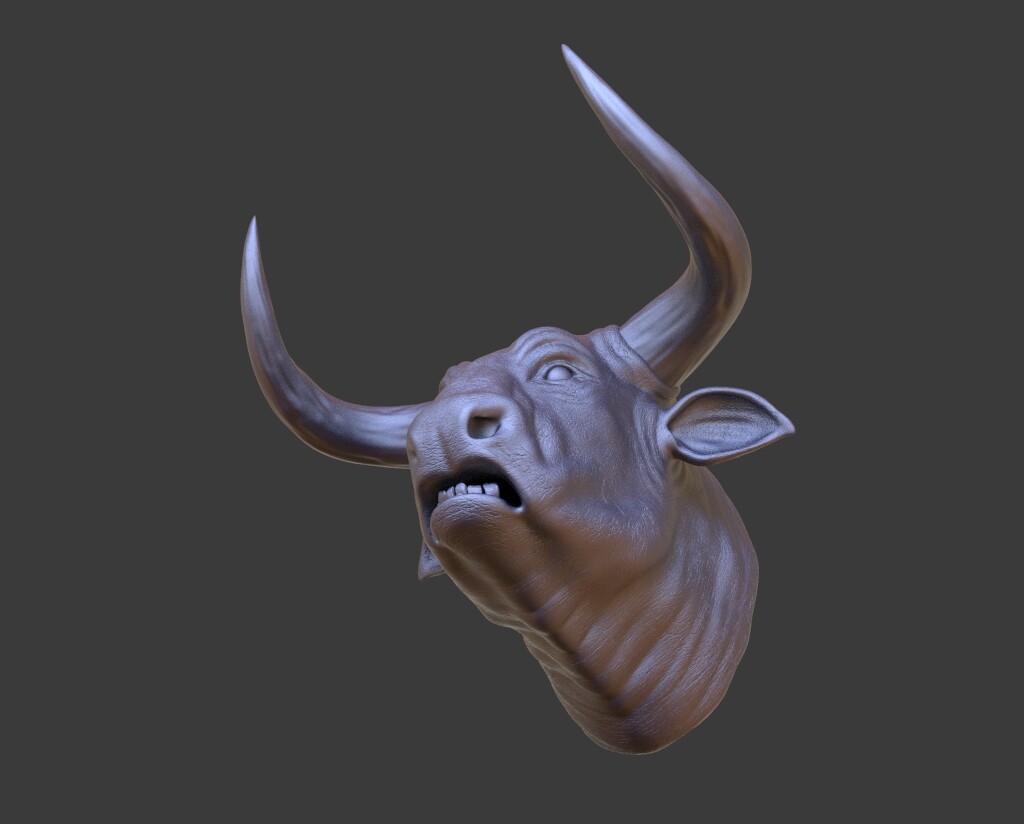 ArtStation - Head-B5_high poly sculpt | Resources