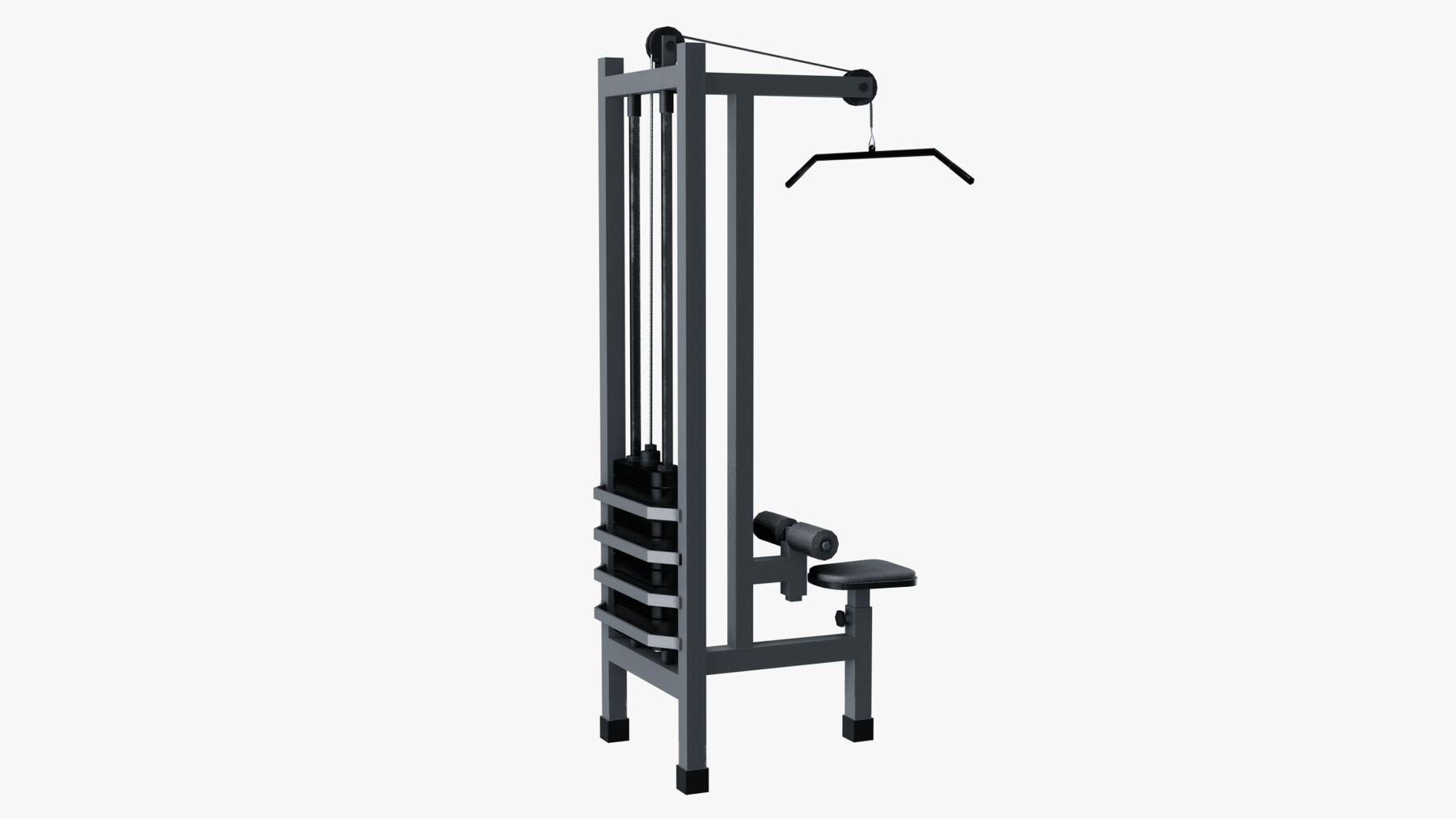 ArtStation - Lat Pulldown Machine | Resources